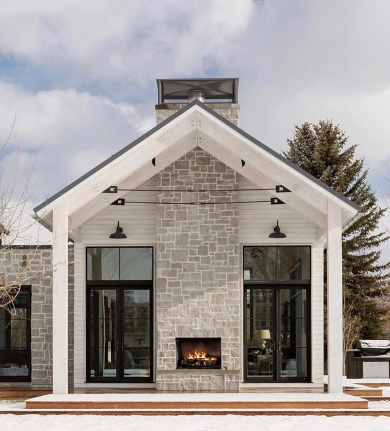 The Architectural Beauty of Stone Veneer Fireplaces